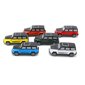6 Pc Metal Car Set