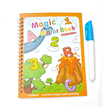 Reusable water magic book (ABC)
