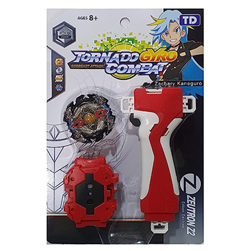 Tornado Gyro Combat Beyblade Spinner RED